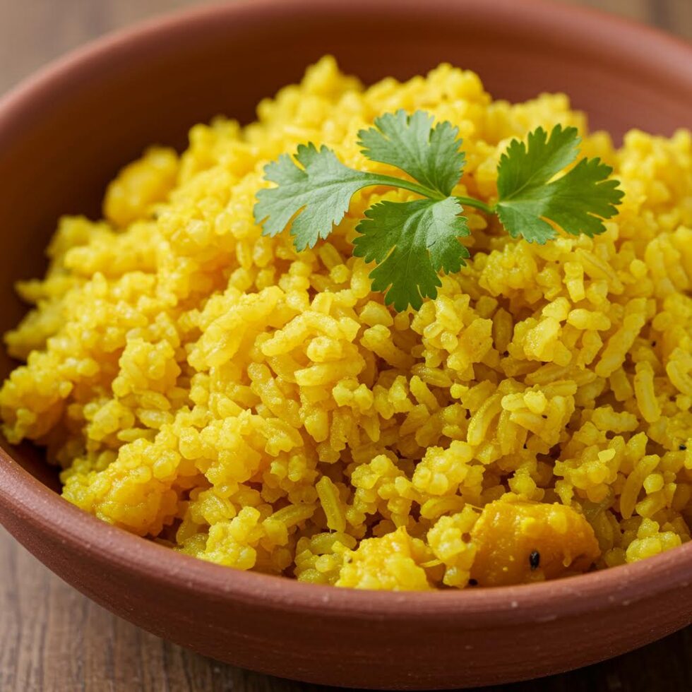 Vegan Turmeric Coconut Rice Recipe - Healthy Recipes