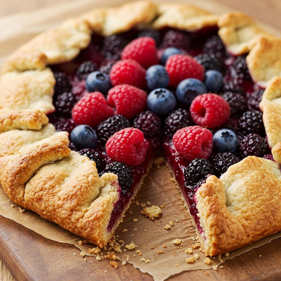 Gluten-Free Rustic Fruit Galette Recipe - Healthy Recipes